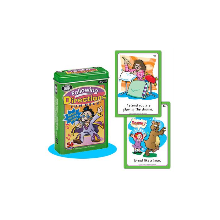 Following Directions Fun Deck – Brainary Books
