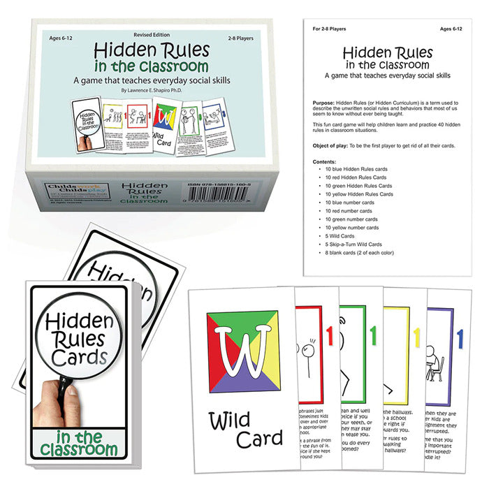 Hidden Rules in the Classroom Card Game – Brainary Books